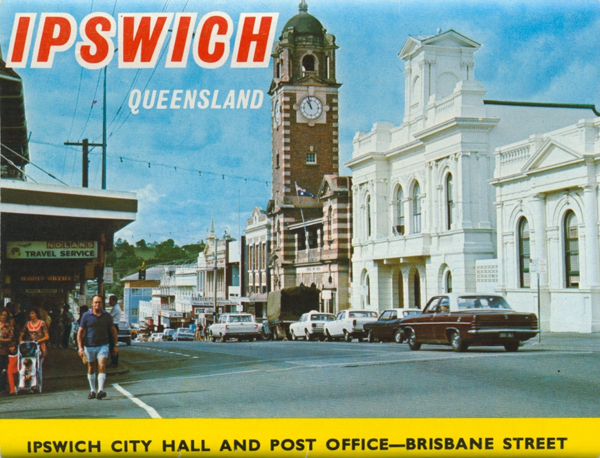 Ipswich City Hall And Post Office Brisbane Street Ipswich
